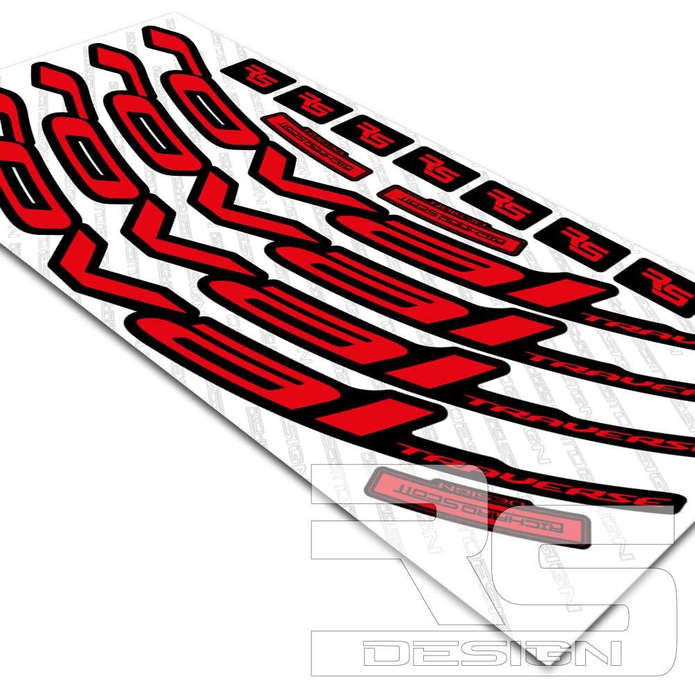 2019 ROVAL TRAVERSE WHEEL RIM DECAL KIT – Richard Scott Design