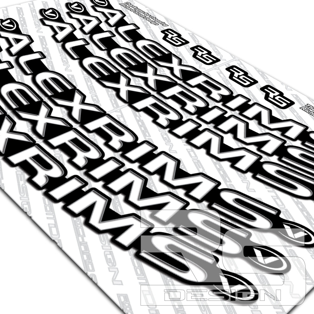 ALEX RIMS WHEEL DECALS – Richard Scott Design