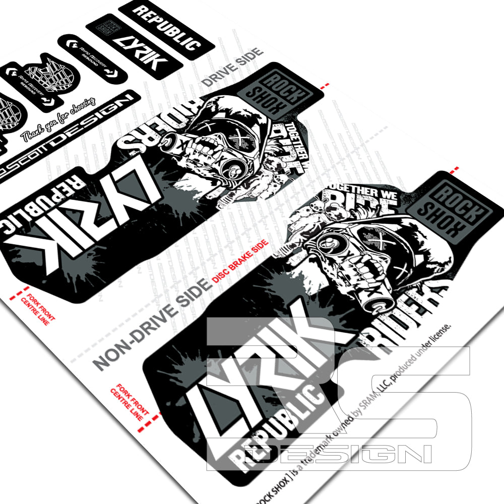 LYRIK 'RR' DECALS – Richard Scott Design