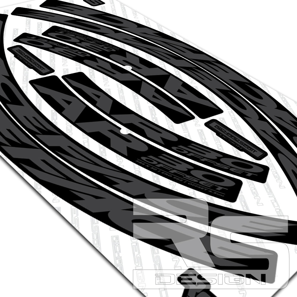AR30 OFFSET DECALS – Richard Scott Design