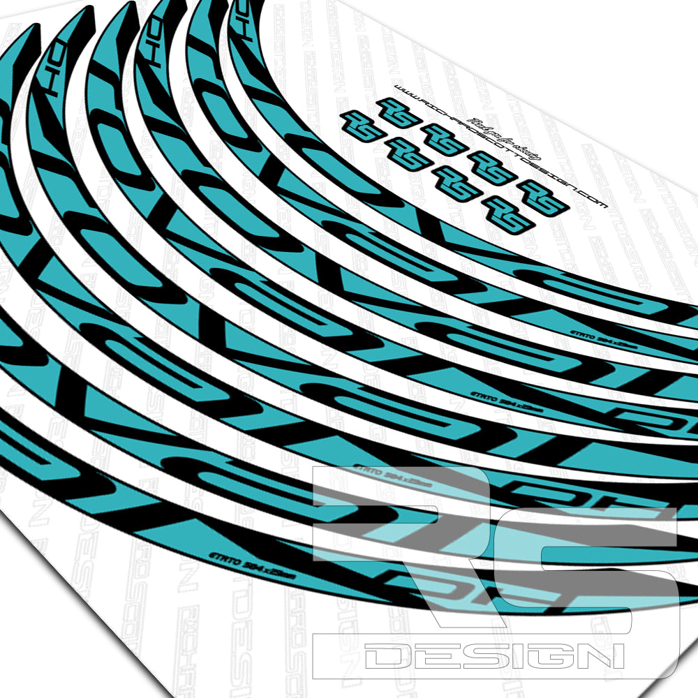 ROVAL TRAVERSE DH 27.5 DECALS – Richard Scott Design