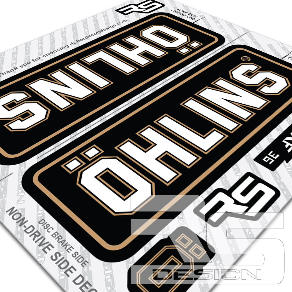 OHLINS RXF 36 STYLE DECAL KIT – Richard Scott Design