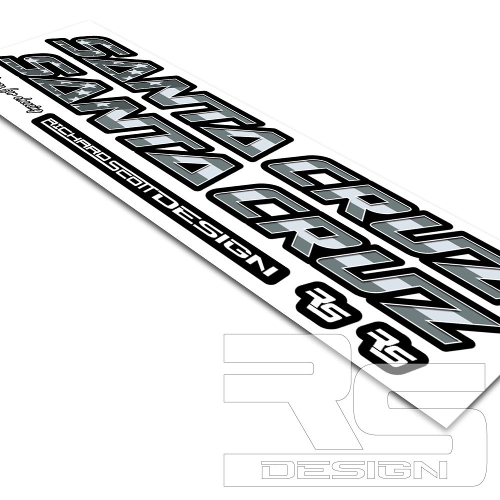 SANTA CRUZ USA DECAL KIT – Richard Scott Design
